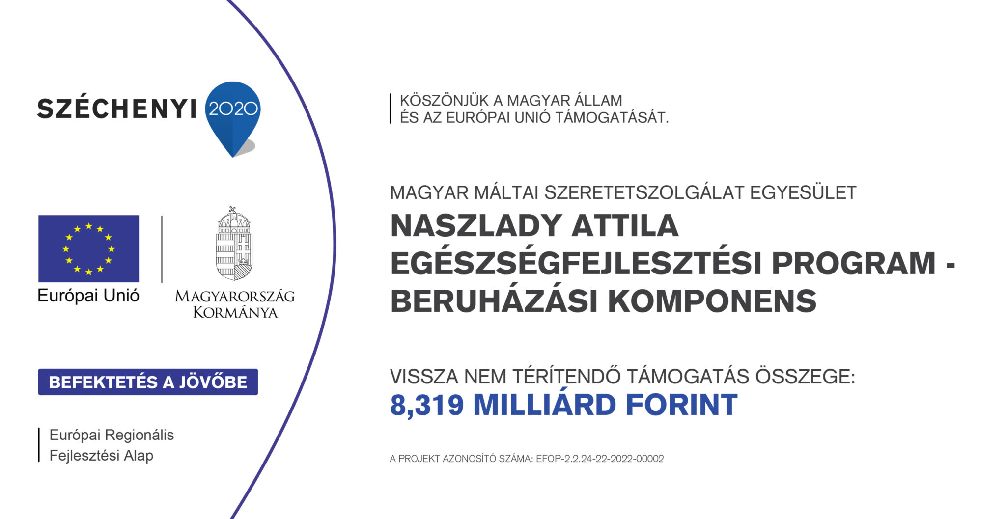 EFOP-2.2.24 – NAEP – Beruházási komponens